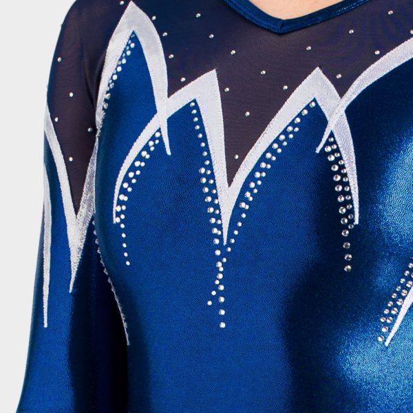 Turnanzug LUMIRA/4 mit langen Armen - Gymnastics leotards, unitards and ...