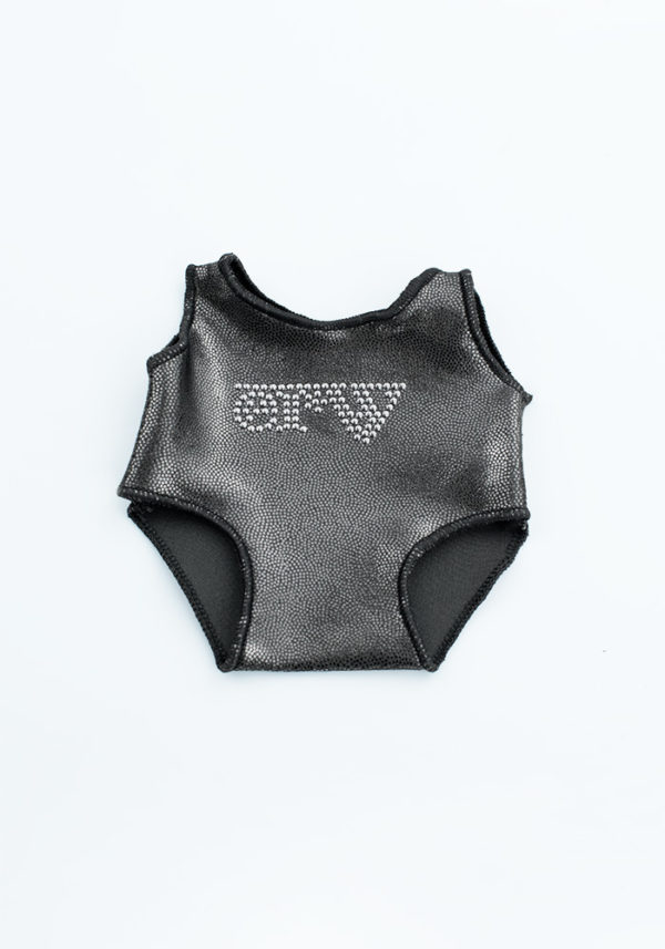 ERVY Turnanzug für Teddybär - graphit - Gymnastics leotards, unitards ...