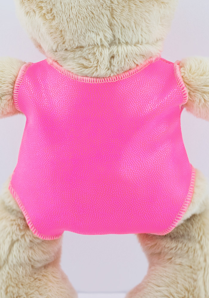 ERVY Turnanzug für Teddybär - fluopink - Gymnastics leotards, unitards ...