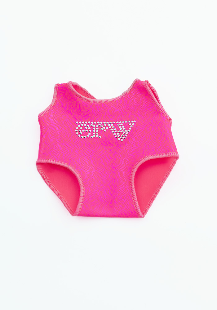 ERVY Turnanzug für Teddybär - fluopink - Gymnastics leotards, unitards ...