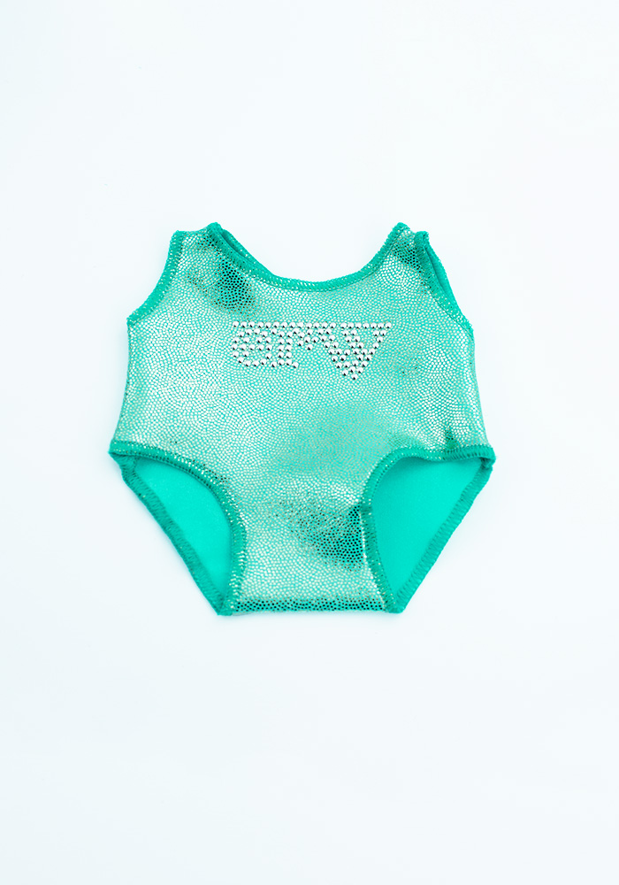 ERVY Turnanzug für Teddybären - mint - Gymnastics leotards, unitards ...