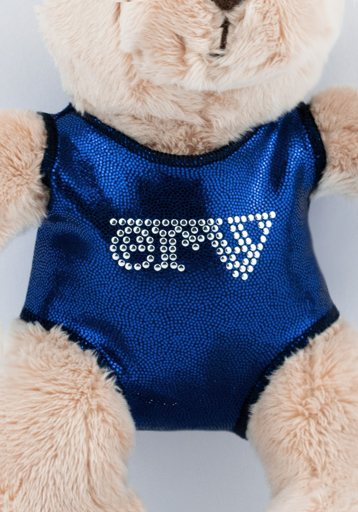 ERVY Turnanzug für Teddybären - marine - Gymnastics leotards, unitards ...