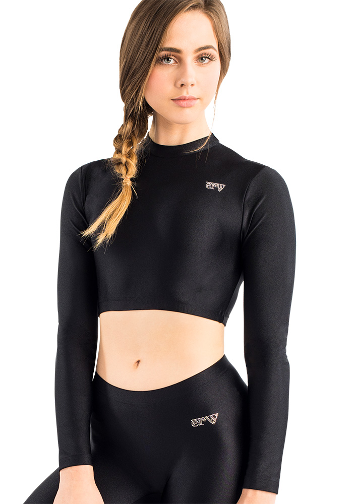 Unisex Sport Crop-Top long-sleeved - in many colors - Gymnastics ...
