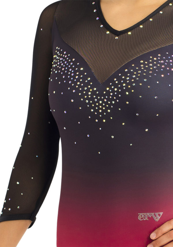 Turnanzug SILVANA/1 mit Farbverlauf - Gymnastics leotards, unitards and ...